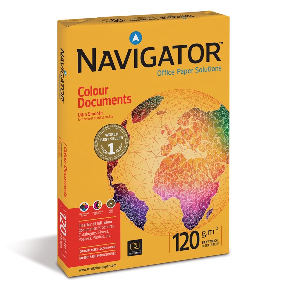 Επαγγελματικό Χαρτί Εκτύπωσης Navigator (Colour Documents) A4 120g/m² ...